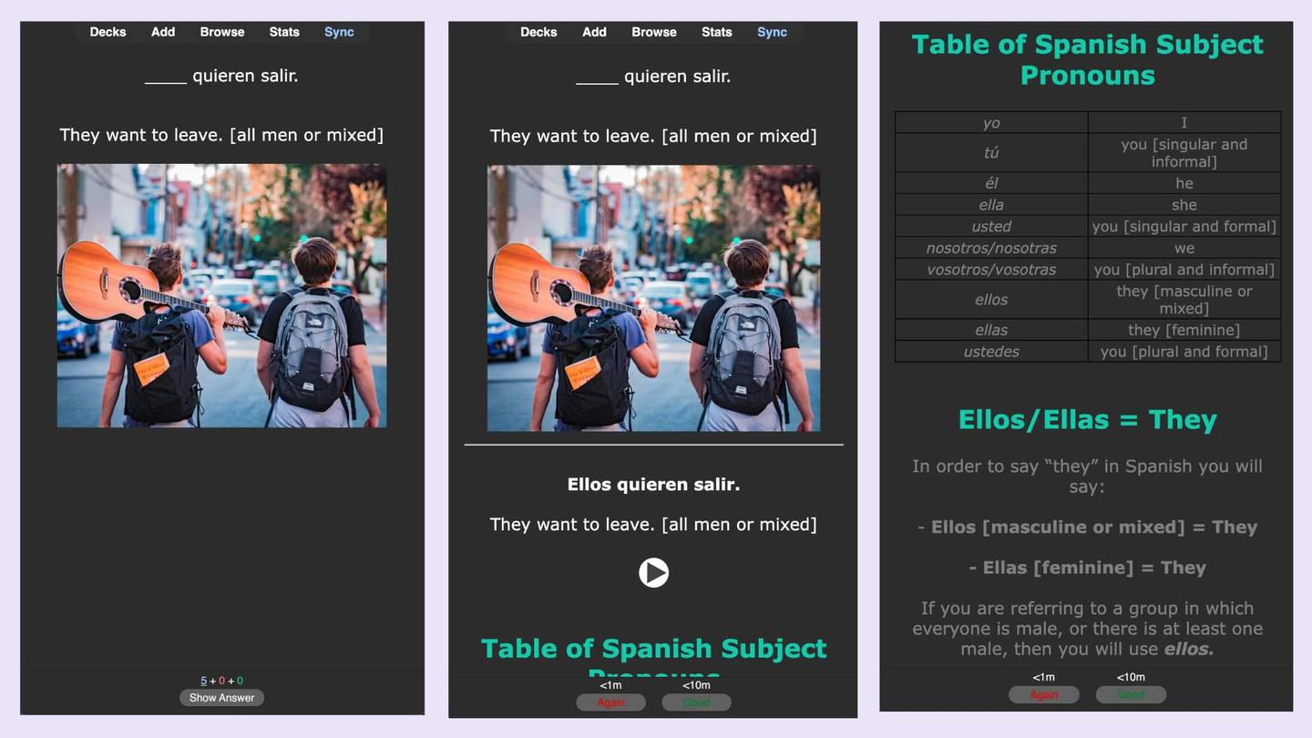 6 Anki Decks That Will Actually Help You Learn Spanish | Best Spanish ...